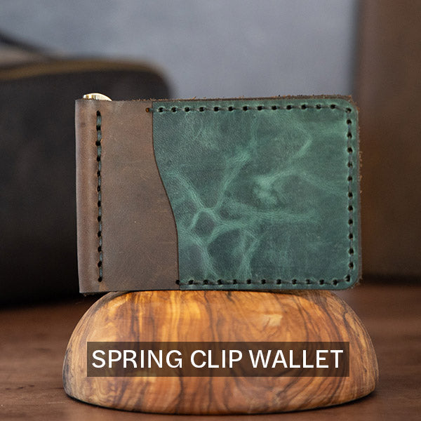 Spring Clip Wallet – Orcas Island Leather Goods