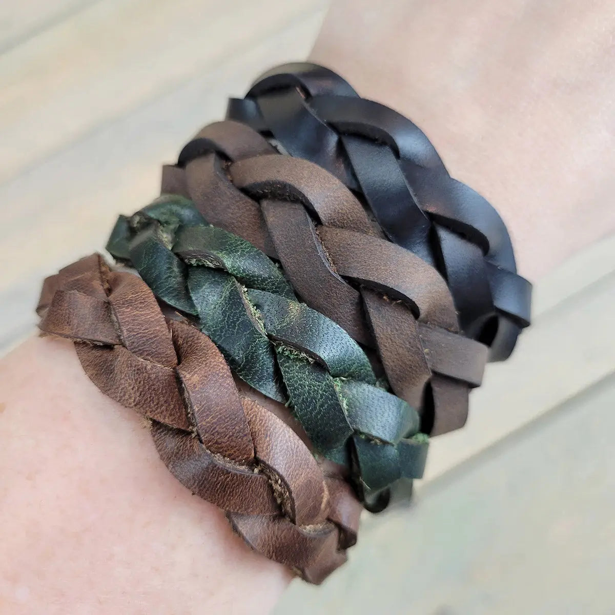Magic Braid Bracelet – Orcas Island Leather Goods