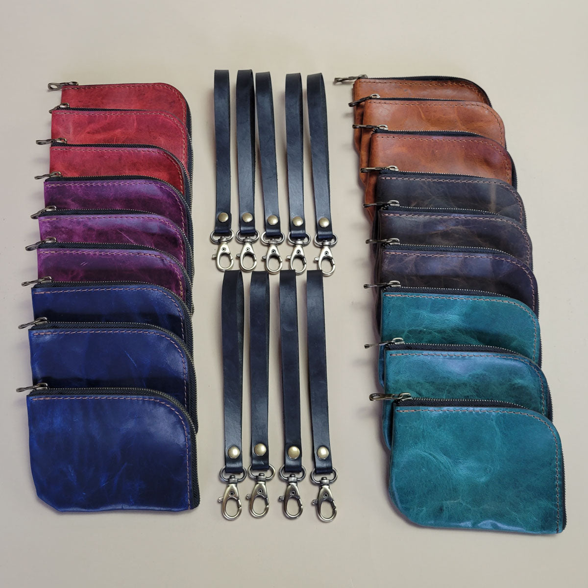 Mini Zip Starter Bundle (18 + 9) – Orcas Island Leather Goods